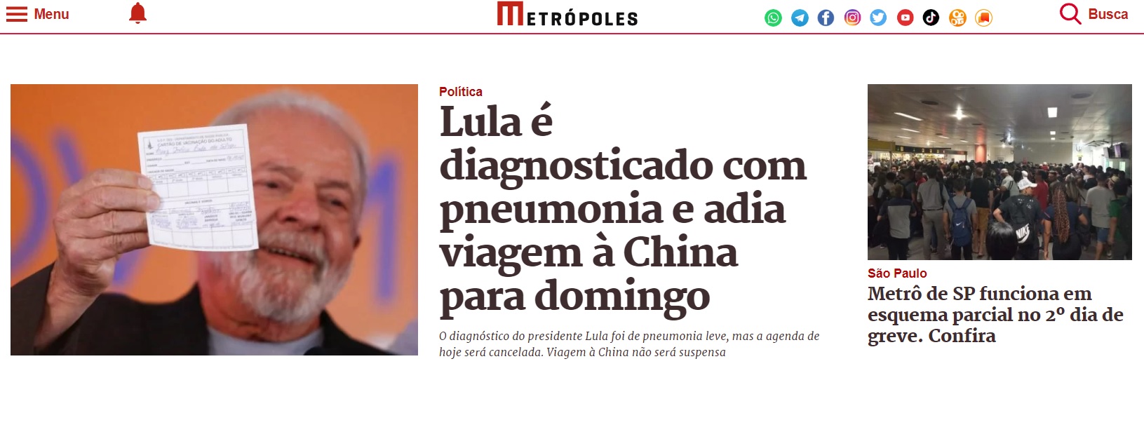 Metrópoles Notícias de Hoje: Fique por Dentro das Últimas Novidades do ...